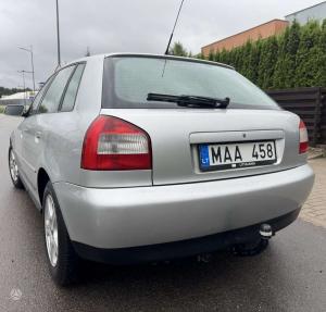 Grey Audi A3 2002 in Vilnius, with an engine capacity of 1.60 L and mileage of 250 thousand km for 1650 €, photo 9 on AUTOMOTO.COM.LV