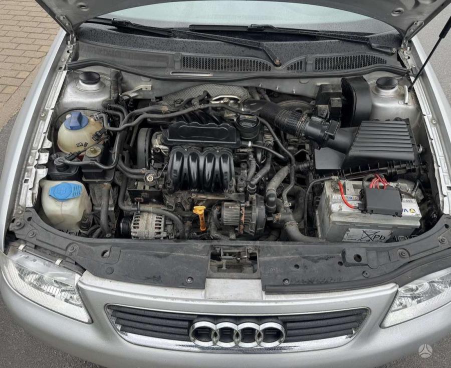 Grey Audi A3 2002 in Vilnius, with an engine capacity of 1.60 L and mileage of 250 thousand km for 1499 €, photo 22 on AUTOMOTO.COM.LV