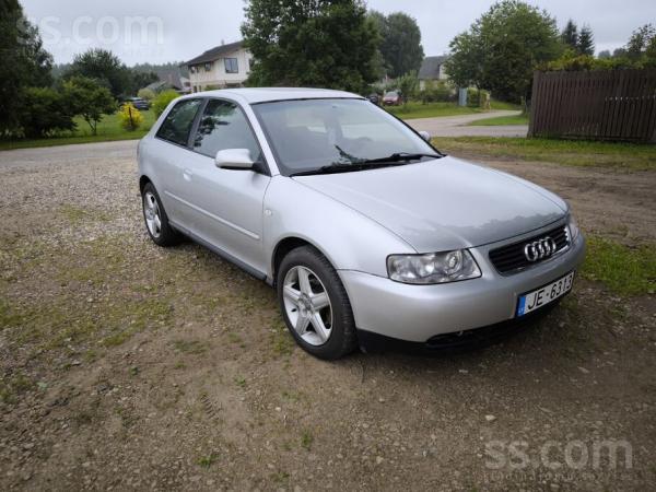 Grey Audi A3 2002 in Madona, with an engine capacity of 1.90 L and mileage of 278 thousand km for 1600 €, photo 1 on AUTOMOTO.COM.LV