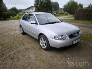Grey Audi A3 2002 in Madona, with an engine capacity of 1.90 L and mileage of 278 thousand km for 1600 €, photo  on AUTOMOTO.COM.LV