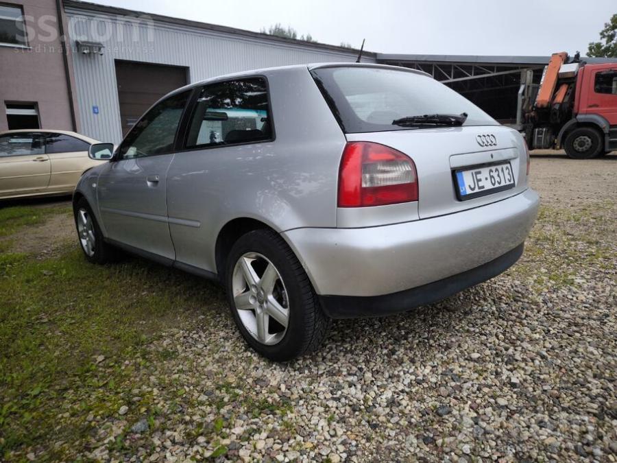Grey Audi A3 2002 in Madona, with an engine capacity of 1.90 L and mileage of 278 thousand km for 1600 €, photo 3 on AUTOMOTO.COM.LV