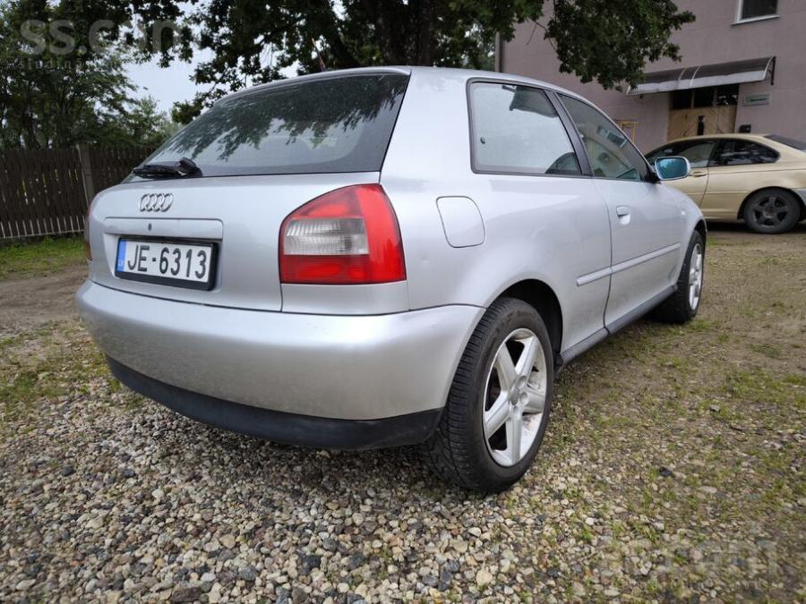 Grey Audi A3 2002 in Madona, with an engine capacity of 1.90 L and mileage of 278 thousand km for 1600 €, photo 5 on AUTOMOTO.COM.LV