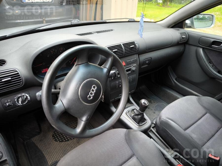 Grey Audi A3 2002 in Madona, with an engine capacity of 1.90 L and mileage of 278 thousand km for 1600 €, photo 6 on AUTOMOTO.COM.LV