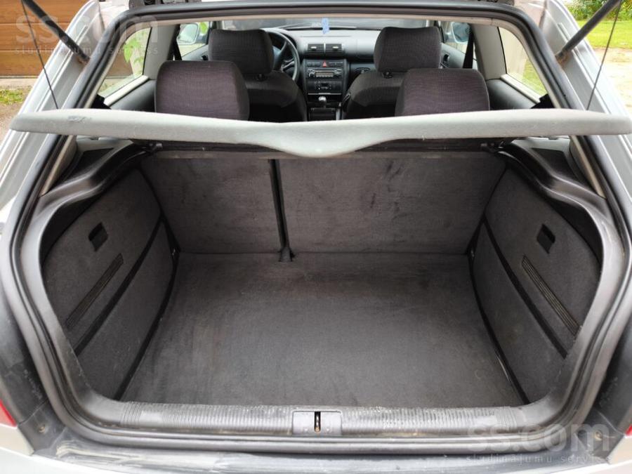 Grey Audi A3 2002 in Madona, with an engine capacity of 1.90 L and mileage of 278 thousand km for 1600 €, photo 9 on AUTOMOTO.COM.LV