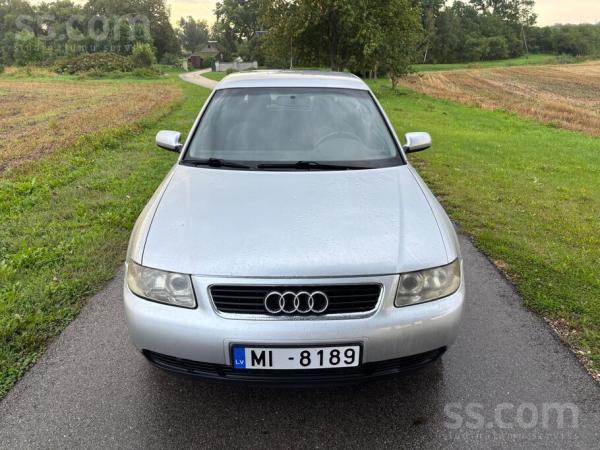Grey Audi A3 2002 in Liepaja, with an engine capacity of 1.60 L and mileage of 303 thousand km for 1500 €, photo 3 on AUTOMOTO.COM.LV