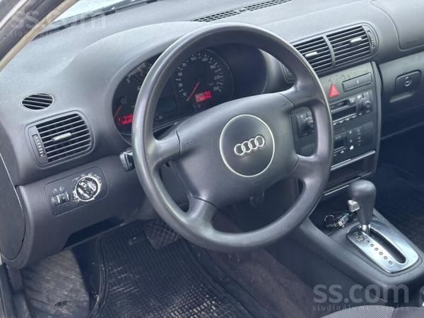 Grey Audi A3 2002 in Liepaja, with an engine capacity of 1.60 L and mileage of 303 thousand km for 1500 €, photo 8 on AUTOMOTO.COM.LV
