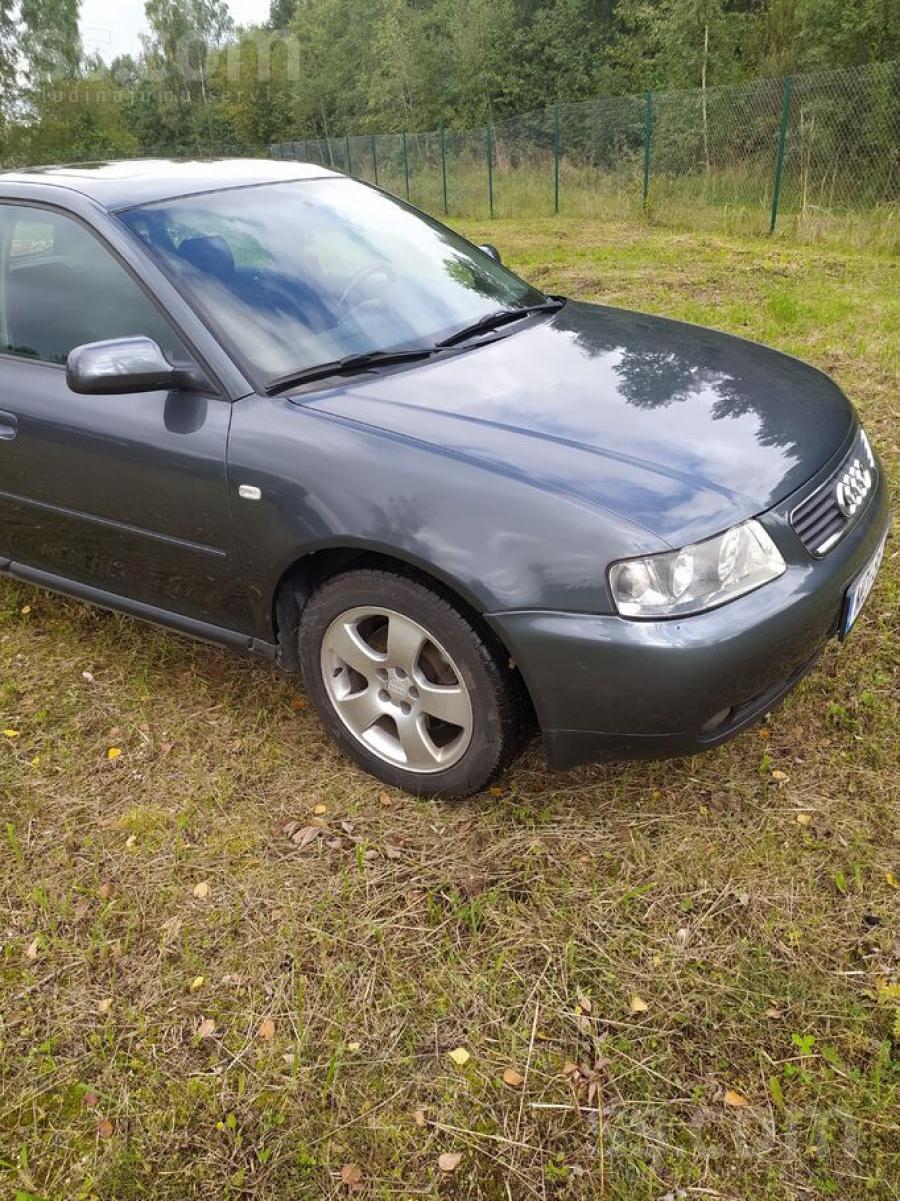 Grey Audi A3 2002 in Balvi, with an engine capacity of 1.90 L and mileage of 428 thousand km for 1390 €, photo 1 on AUTOMOTO.COM.LV