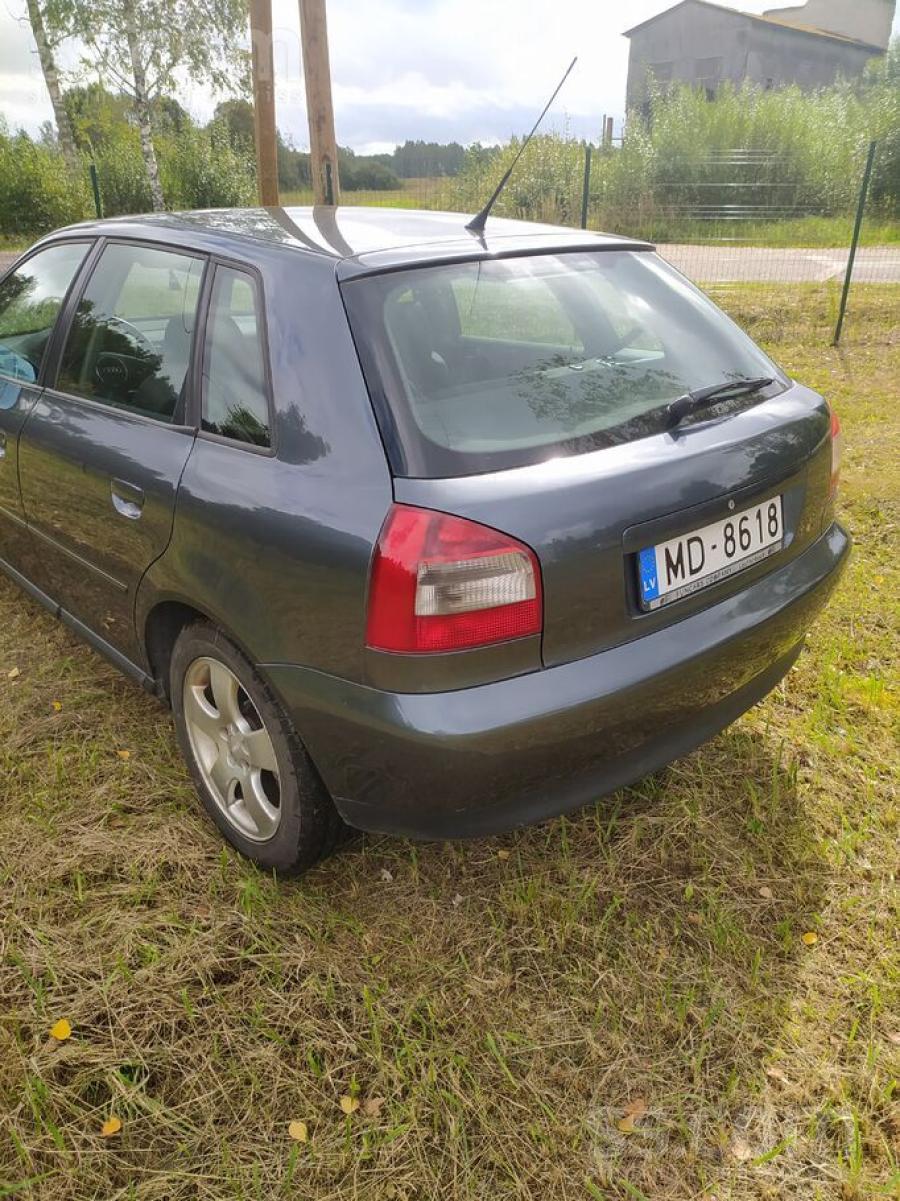 Grey Audi A3 2002 in Balvi, with an engine capacity of 1.90 L and mileage of 428 thousand km for 1390 €, photo 3 on AUTOMOTO.COM.LV