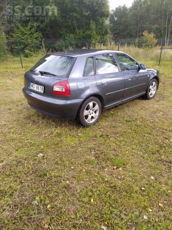 Audi A3 2002 Balvi vietnē Pelēks Audi A3 2002 Balvi, ar dzinēja tilpumu 1.90 L un nobraukumu 0 tūkst. km par 1390 €, foto 3 vietnē AUTOMOTO.COM.LV