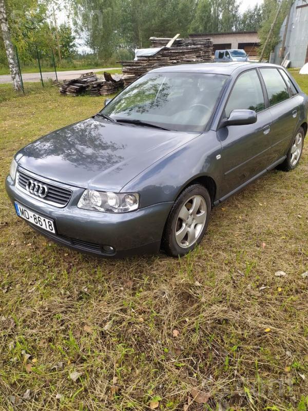 Audi A3 2002 Balvi vietnē Pelēks Audi A3 2002 Balvi, ar dzinēja tilpumu 1.90 L un nobraukumu 0 tūkst. km par 1390 €, foto 5 vietnē AUTOMOTO.COM.LV