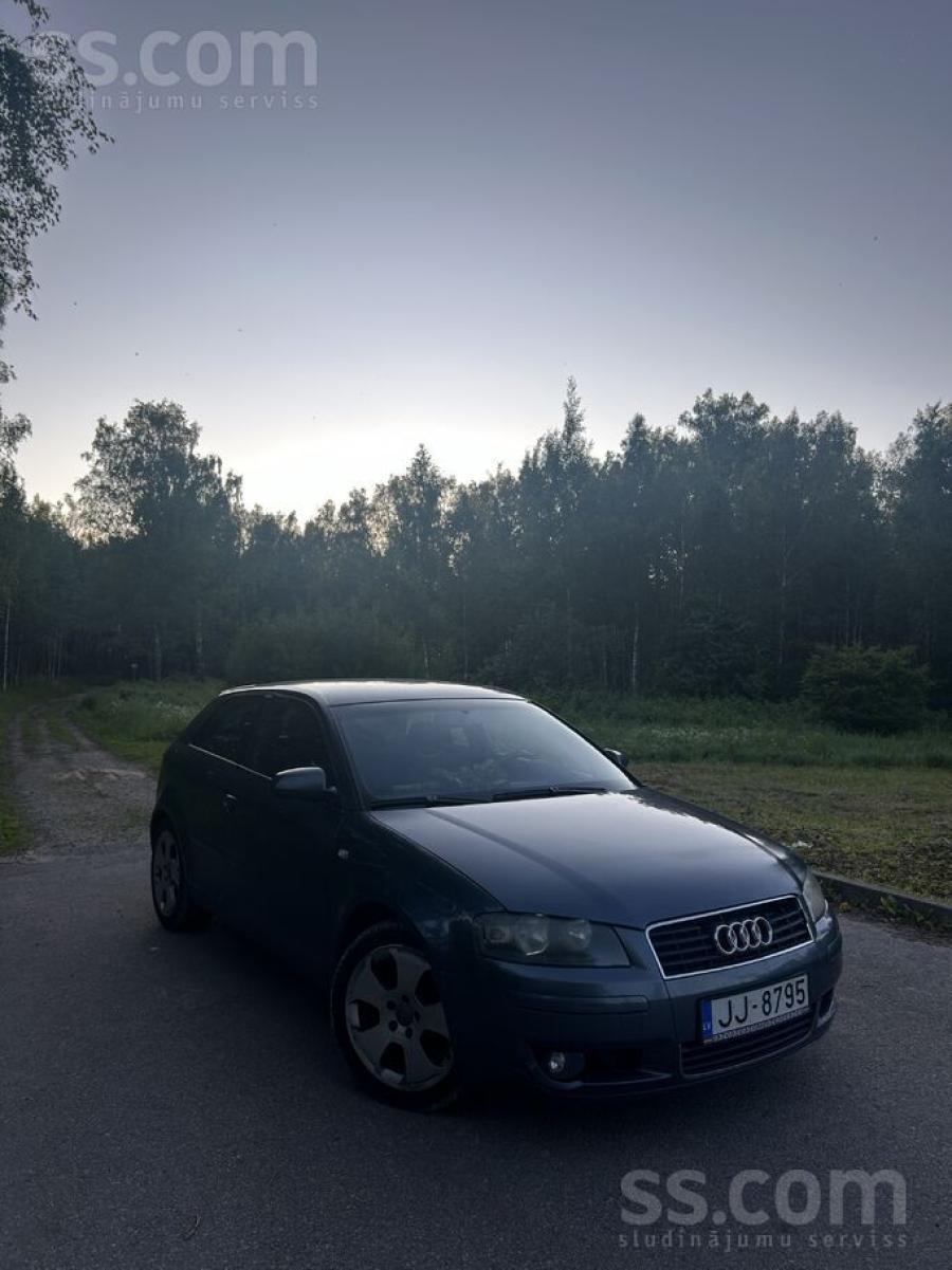 Pelēks Audi A3 2003 Rīga, ar dzinēja tilpumu 2.00 L un nobraukumu 380 tūkst. km par 1450 €, foto 1 vietnē AUTOMOTO.COM.LV