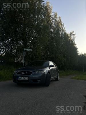 Pelēks Audi A3 2003 Rīga, ar dzinēja tilpumu 2.00 L un nobraukumu 380 tūkst. km par 1450 €, foto 2 vietnē AUTOMOTO.COM.LV
