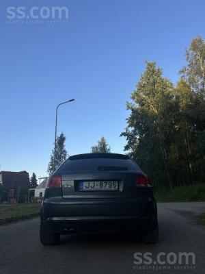 Pelēks Audi A3 2003 Rīga, ar dzinēja tilpumu 2.00 L un nobraukumu 380 tūkst. km par 1450 €, foto 3 vietnē AUTOMOTO.COM.LV