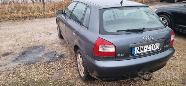 Pelēks Audi A3 2003 Rīga, ar dzinēja tilpumu 1.90 L un nobraukumu 304 tūkst. km par 1600 €, foto 4 vietnē AUTOMOTO.COM.LV