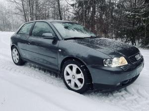 Grey Audi A3 2003 in Utena, with an engine capacity of 1.90 L and mileage of 380 thousand km for 2750 €, photo 2 on AUTOMOTO.COM.LV
