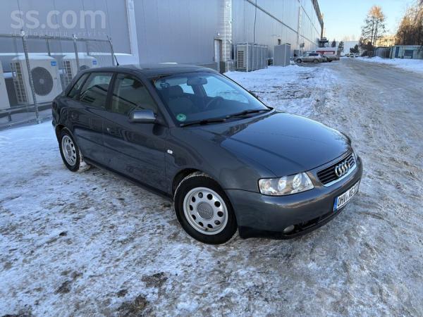 Grey Audi A3 2003 in Riga, with an engine capacity of 1.90 L and mileage of 307 thousand km for 2390 €, photo 2 on AUTOMOTO.COM.LV