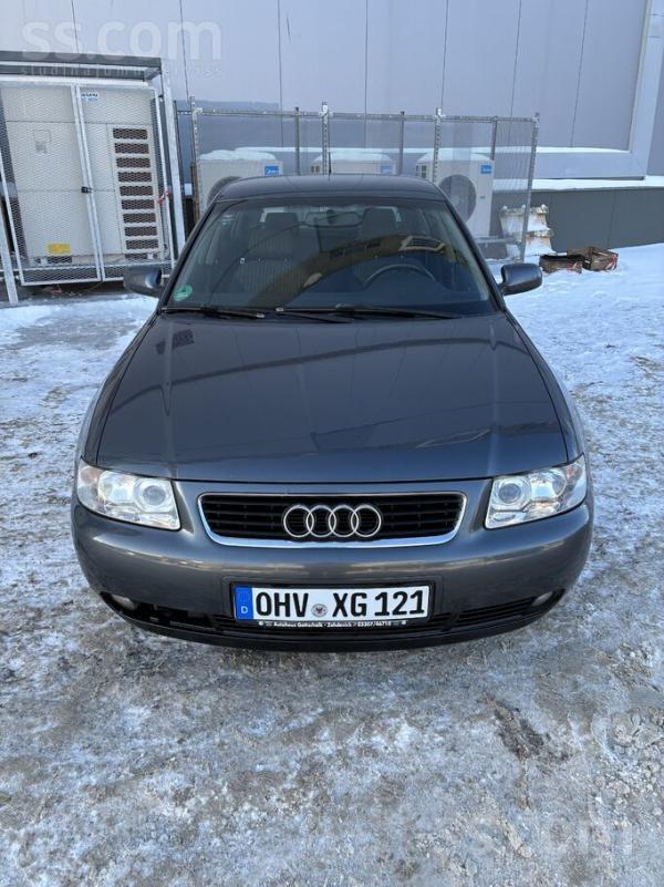 Grey Audi A3 2003 in Riga, with an engine capacity of 1.90 L and mileage of 307 thousand km for 2390 €, photo 3 on AUTOMOTO.COM.LV