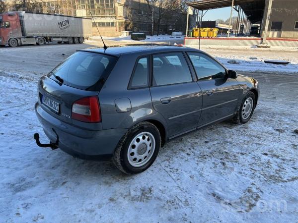 Grey Audi A3 2003 in Riga, with an engine capacity of 1.90 L and mileage of 307 thousand km for 2390 €, photo 5 on AUTOMOTO.COM.LV