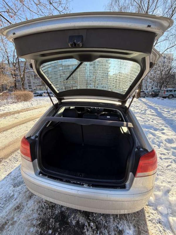 Pelēks Audi A3 2003 Viļņa, ar dzinēja tilpumu 1.60 L un nobraukumu 245 tūkst. km par 1350 €, foto 11 vietnē AUTOMOTO.COM.LV
