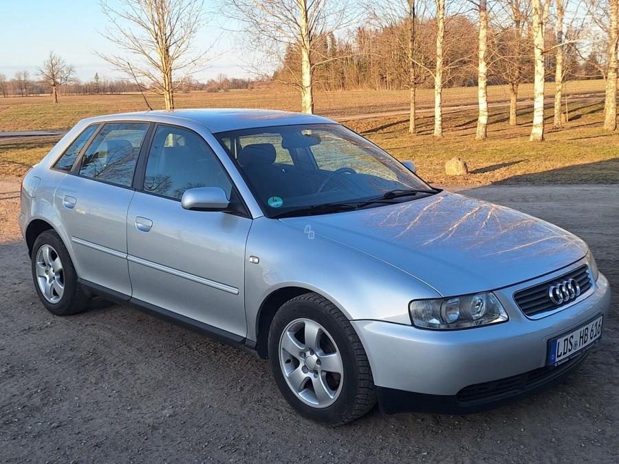 Pelēks Audi A3 2003 Mažeikiai, ar dzinēja tilpumu 1.90 L un nobraukumu 261 tūkst. km par 2250 €, foto 2 vietnē AUTOMOTO.COM.LV