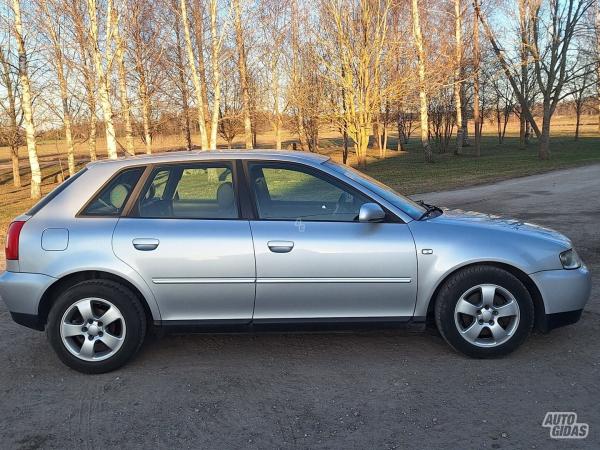 Pelēks Audi A3 2003 Mažeikiai, ar dzinēja tilpumu 1.90 L un nobraukumu 261 tūkst. km par 2250 €, foto 3 vietnē AUTOMOTO.COM.LV