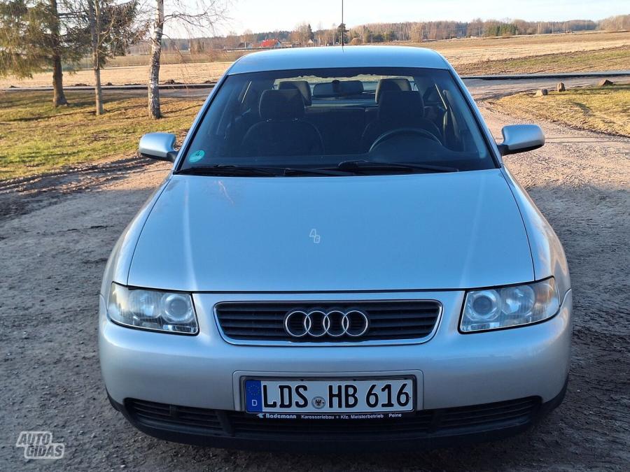 Pelēks Audi A3 2003 Mažeikiai, ar dzinēja tilpumu 1.90 L un nobraukumu 261 tūkst. km par 2250 €, foto 5 vietnē AUTOMOTO.COM.LV