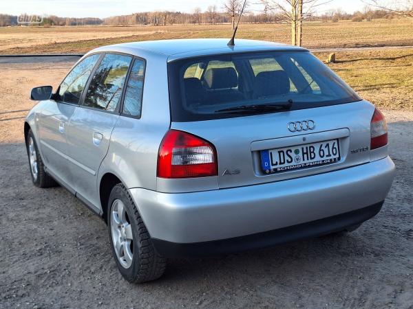 Pelēks Audi A3 2003 Mažeikiai, ar dzinēja tilpumu 1.90 L un nobraukumu 261 tūkst. km par 2250 €, foto 6 vietnē AUTOMOTO.COM.LV