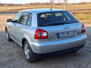 Pelēks Audi A3 2003 Mažeikiai, ar dzinēja tilpumu 1.90 L un nobraukumu 261 tūkst. km par 2250 €, foto 6 vietnē AUTOMOTO.COM.LV