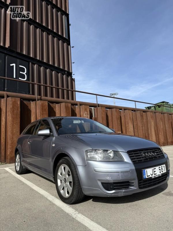 Grey Audi A3 2003 in Kaunas, with an engine capacity of 2.00 L and mileage of 342 thousand km for 1600 €, photo 2 on AUTOMOTO.COM.LV