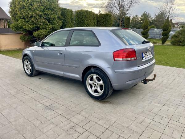 Grey Audi A3 2003 in Vilnius, with an engine capacity of 2.00 L and mileage of 397 thousand km for 1950 €, photo 2 on AUTOMOTO.COM.LV