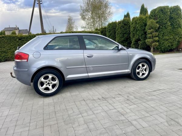 Grey Audi A3 2003 in Vilnius, with an engine capacity of 2.00 L and mileage of 397 thousand km for 1950 €, photo 5 on AUTOMOTO.COM.LV