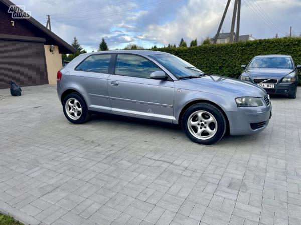 Grey Audi A3 2003 in Vilnius, with an engine capacity of 2.00 L and mileage of 397 thousand km for 1950 €, photo 6 on AUTOMOTO.COM.LV