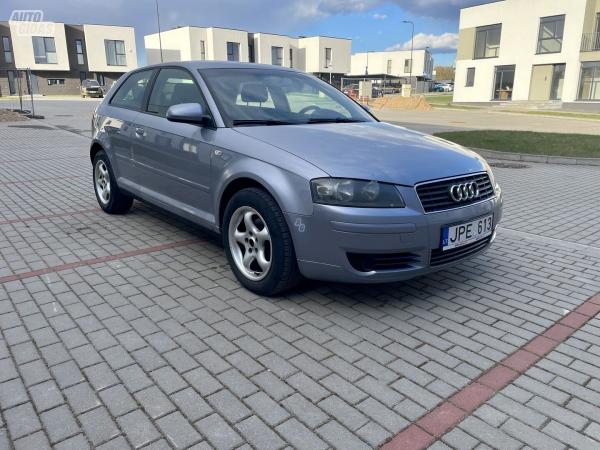Grey Audi A3 2003 in Vilnius, with an engine capacity of 2.00 L and mileage of 397 thousand km for 1950 €, photo 3 on AUTOMOTO.COM.LV