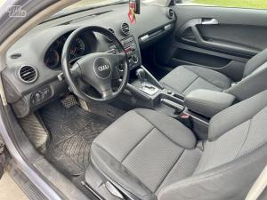 Grey Audi A3 2003 in Vilnius, with an engine capacity of 2.00 L and mileage of 397 thousand km for 1950 €, photo 12 on AUTOMOTO.COM.LV