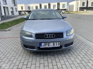 Grey Audi A3 2003 in Vilnius, with an engine capacity of 2.00 L and mileage of 397 thousand km for 1850 €, photo 10 on AUTOMOTO.COM.LV