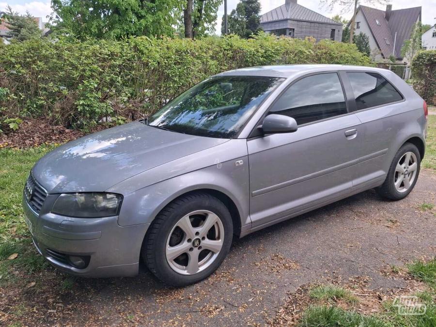 Grey Audi A3 2003 in Kaunas, with an engine capacity of 1.90 L and mileage of 300 thousand km for 1700 €, photo 1 on AUTOMOTO.COM.LV
