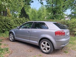 Grey Audi A3 2003 in Kaunas, with an engine capacity of 1.90 L and mileage of 300 thousand km for 1700 €, photo 4 on AUTOMOTO.COM.LV