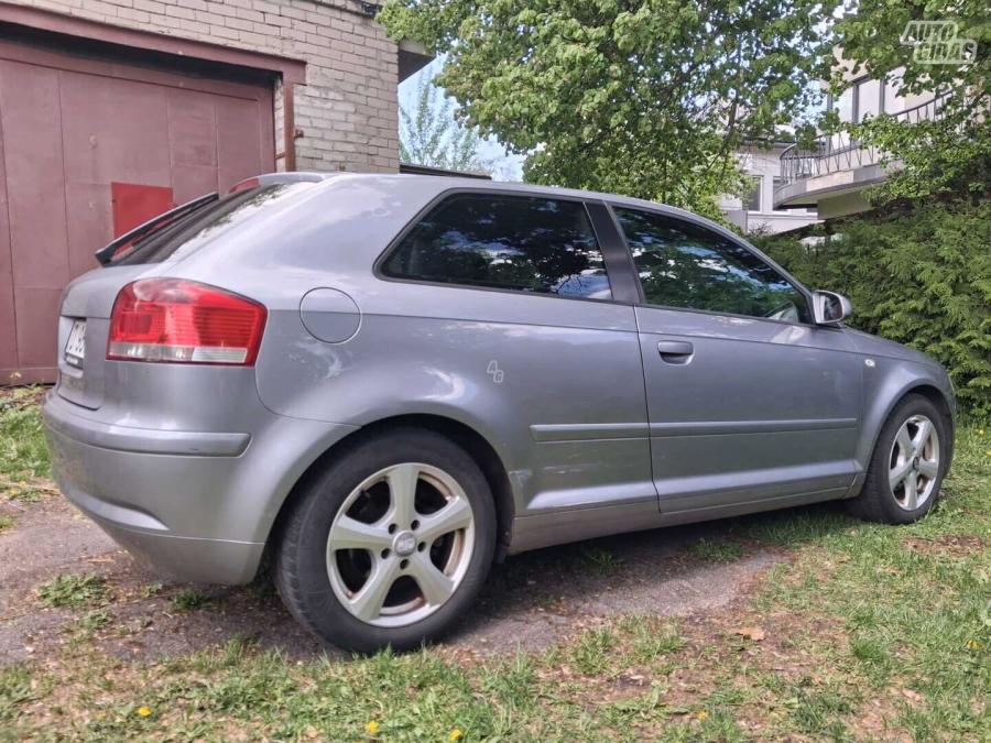 Grey Audi A3 2003 in Kaunas, with an engine capacity of 1.90 L and mileage of 300 thousand km for 1700 €, photo 5 on AUTOMOTO.COM.LV