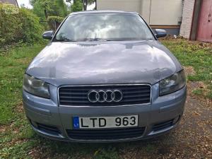Grey Audi A3 2003 in Kaunas, with an engine capacity of 1.90 L and mileage of 300 thousand km for 1700 €, photo 7 on AUTOMOTO.COM.LV