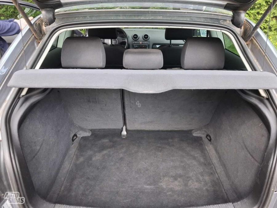 Grey Audi A3 2003 in Kaunas, with an engine capacity of 1.90 L and mileage of 300 thousand km for 1700 €, photo 13 on AUTOMOTO.COM.LV