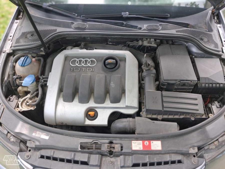 Grey Audi A3 2003 in Kaunas, with an engine capacity of 1.90 L and mileage of 300 thousand km for 1700 €, photo 14 on AUTOMOTO.COM.LV