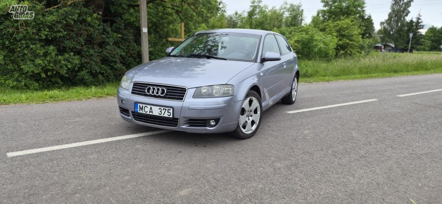 Grey Audi A3 2003 in Kaunas, with an engine capacity of 2.00 L and mileage of 227 thousand km for 1050 €, photo 3 on AUTOMOTO.COM.LV