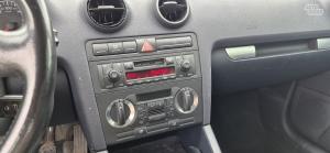 Grey Audi A3 2003 in Kaunas, with an engine capacity of 2.00 L and mileage of 227 thousand km for 1050 €, photo 7 on AUTOMOTO.COM.LV