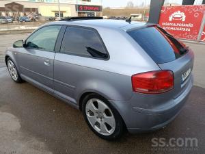 Grey Audi A3 2003 in Riga, with an engine capacity of 2.00 L and mileage of 395 thousand km for 1350 €, photo 4 on AUTOMOTO.COM.LV