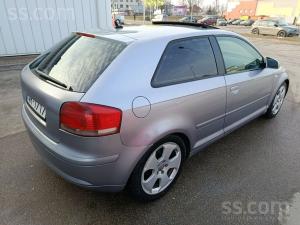Grey Audi A3 2003 in Riga, with an engine capacity of 2.00 L and mileage of 395 thousand km for 1350 €, photo 6 on AUTOMOTO.COM.LV