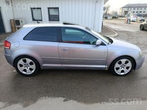 Grey Audi A3 2003 in Riga, with an engine capacity of 2.00 L and mileage of 395 thousand km for 1350 €, photo 7 on AUTOMOTO.COM.LV