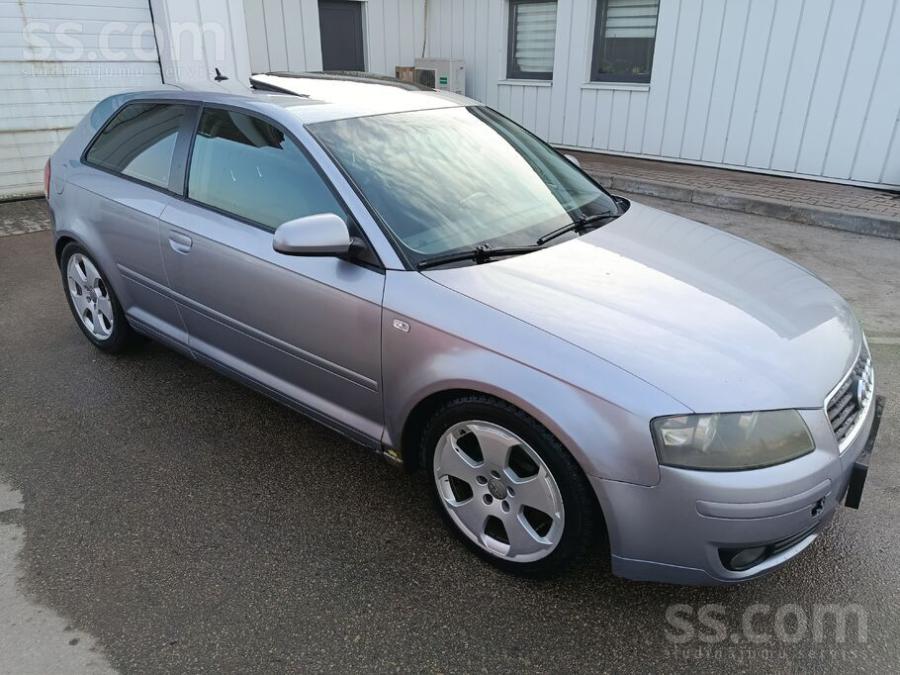 Grey Audi A3 2003 in Riga, with an engine capacity of 2.00 L and mileage of 395 thousand km for 1350 €, photo 8 on AUTOMOTO.COM.LV