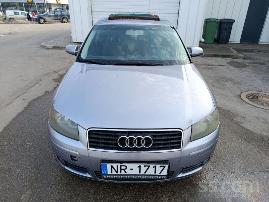 Grey Audi A3 2003 in Riga, with an engine capacity of 2.00 L and mileage of 395 thousand km for 1350 €, photo 9 on AUTOMOTO.COM.LV