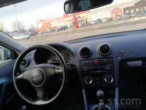 Grey Audi A3 2003 in Riga, with an engine capacity of 2.00 L and mileage of 395 thousand km for 1350 €, photo 10 on AUTOMOTO.COM.LV