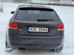 Grey Audi A3 2003 in Riga, with an engine capacity of 2.00 L and mileage of 273 thousand km for 1390 €, photo 5 on AUTOMOTO.COM.LV